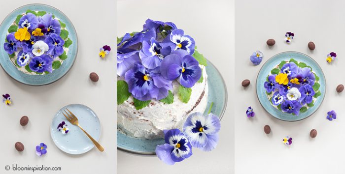 Lekker paastaartje met viooltjes en advocaat - bloominspiration ...